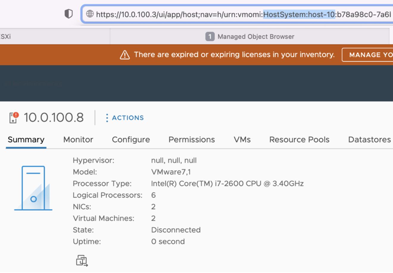 pyvmomiで自動化1 -MOBを触ってみよう- · hirohirolab