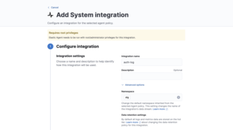 ElasticSearchを使ったlog収集2 -Elastic Agentの追加- · hirohirolab